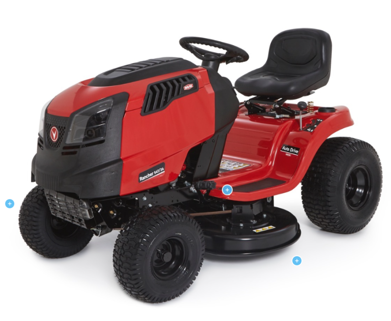 Rover Rancher 36"Autodrive Ride On Mower - Pellows